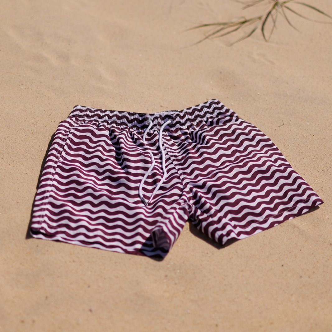 Swim Shady | Maroon Tide Swim Shorts